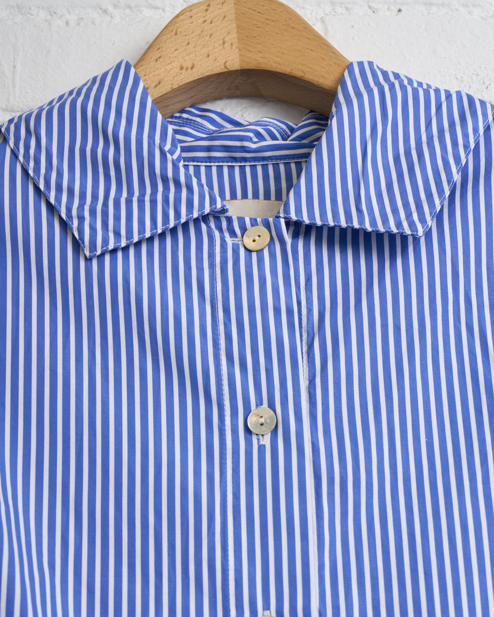 NITTO, CLAUDIA SHIRT BLUE MEDIUM LINES – 180 The Store